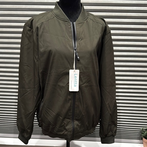 Jackets & Coats | Mens Olive Bomber Jacket | Poshmark